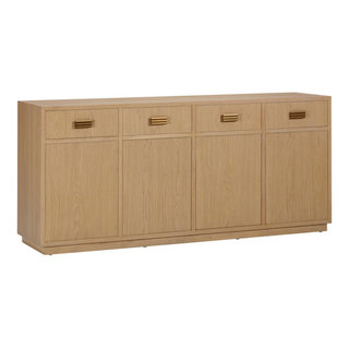 Plank Oak Buffet Sideboard - Transitional - Buffets And Sideboards - by ...