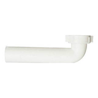 Keeney 101AWK Plastic Direct Connection Waste Arm, 1-1/2"x7", White ...