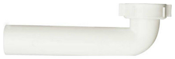 Keeney 101AWK Plastic Direct Connection Waste Arm, 1-1/2"x7", White ...