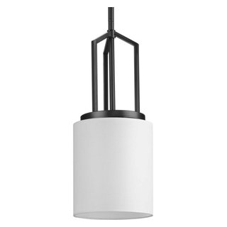 Goodwin 1-Light Pendant, Matte Black - Transitional - Pendant Lighting ...