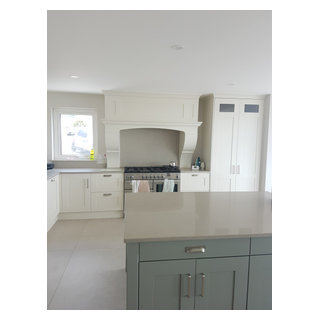 Sage green island - Modern - Kitchen - Other - by Northbrook Designs ...