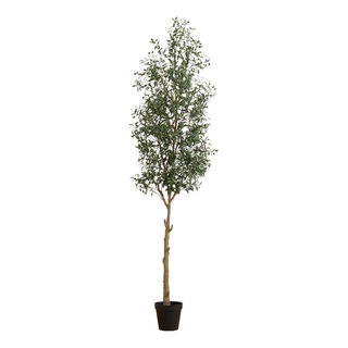 10ft. Artificial Olive Tree - Modern - Artificial Plants And Trees - by ...