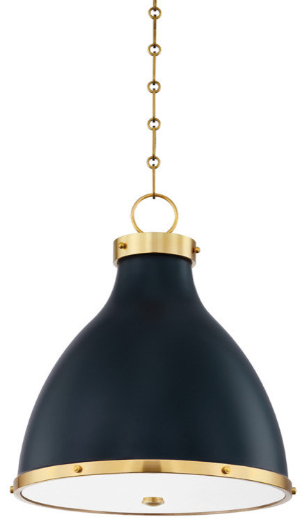 Painted No. 3 Two Light Pendant - Transitional - Pendant Lighting - by ...