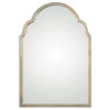 Silver Shaped Arch Wall Vanity Mirror - Transitional - Wall Mirrors ...