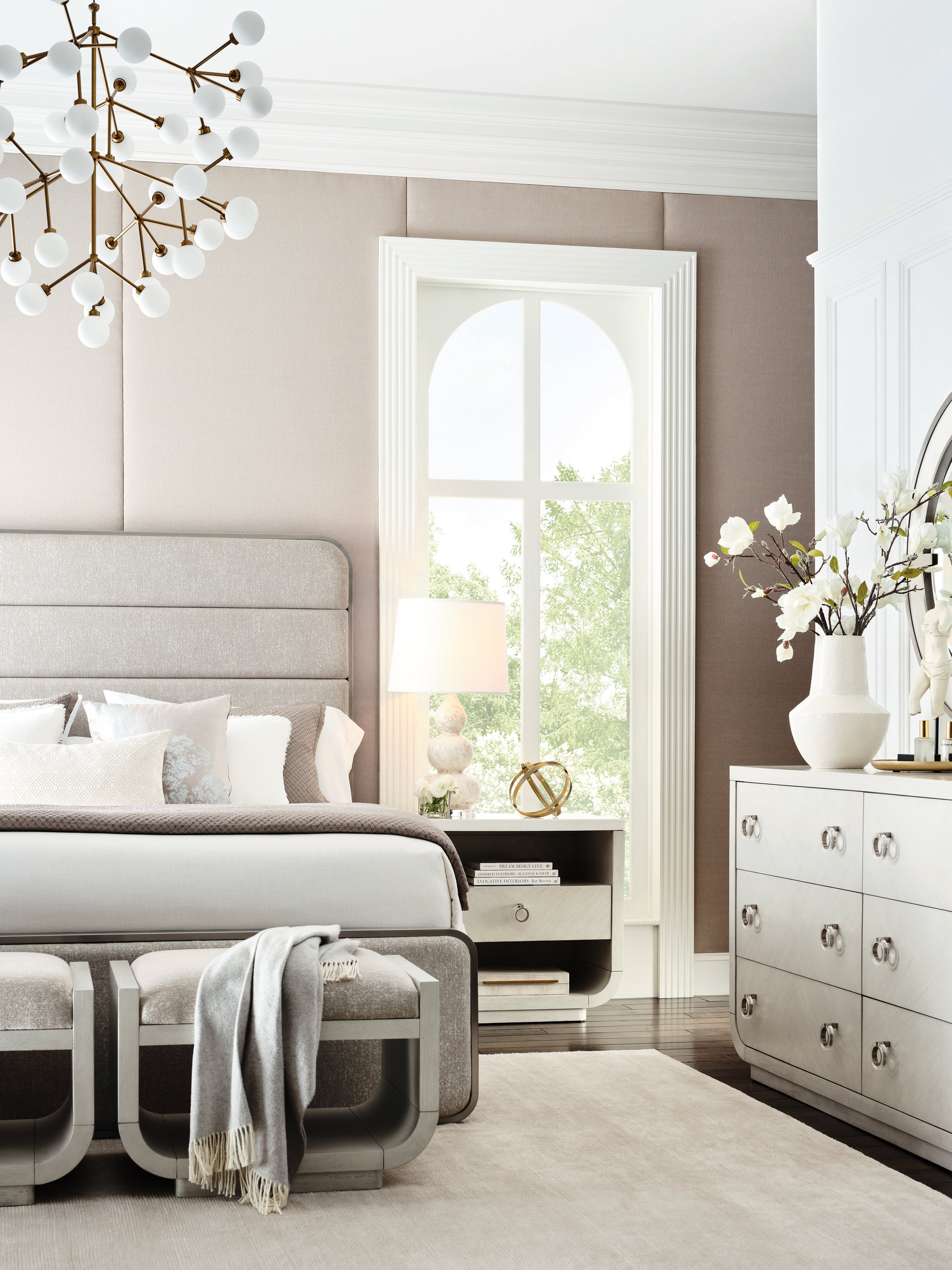 Brighton Round Dresser Mirror - Transitional - Wall Mirrors - by ...