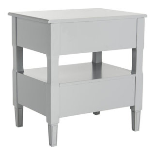 Jenson Two Drawer Night Stand, Fox6277C - Contemporary - Nightstands ...
