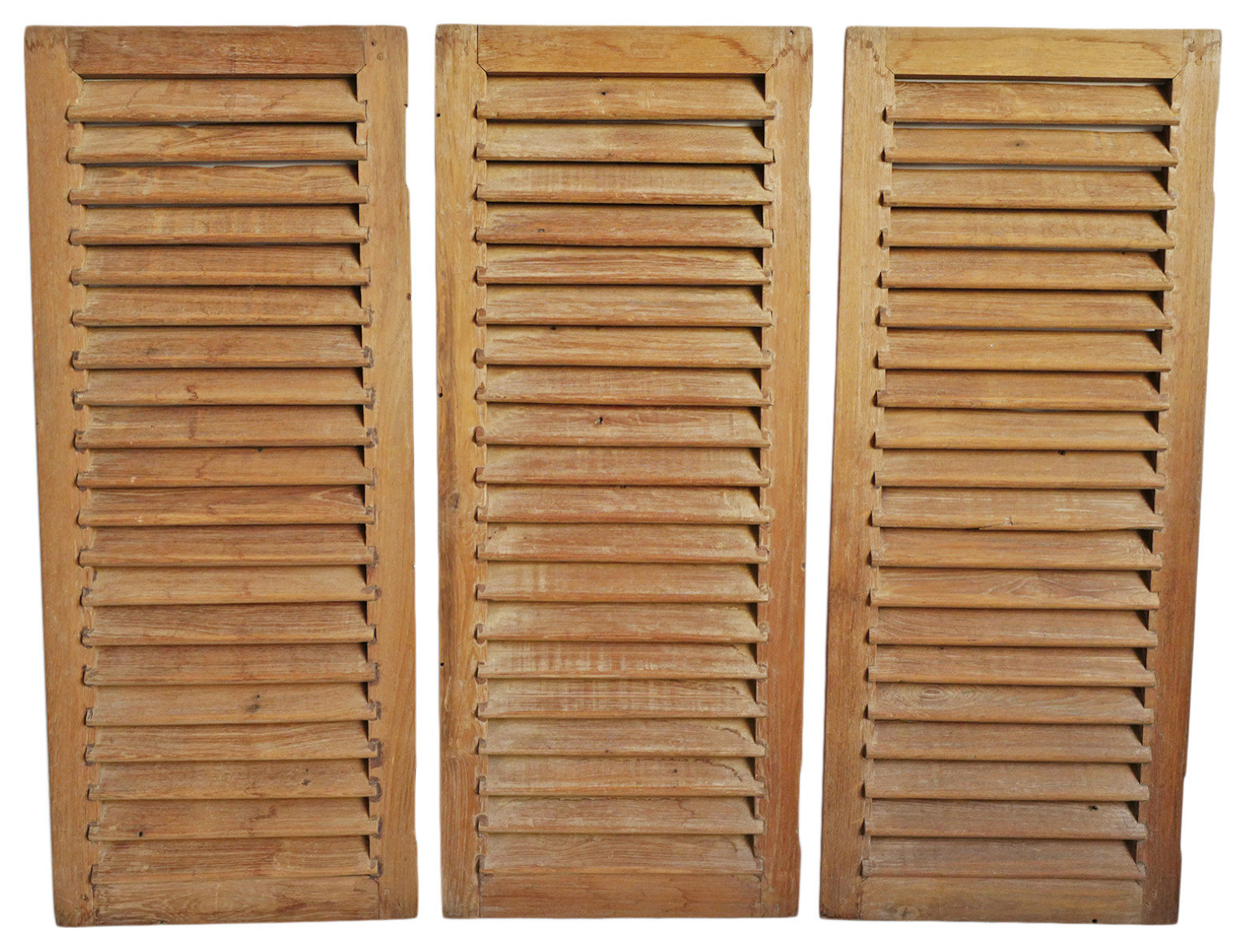 Consigned Set of 3 Shutter Doors - Farmhouse - Exterior Shutters - by ...