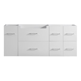Hazel 55" Cabinet Only, White - Modern - Bathroom Vanities And Sink ...