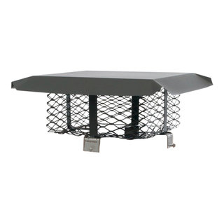 Hy-C Adjustable Chimney Cover, 8"x8" To 13"x13" - Industrial - Roofing ...