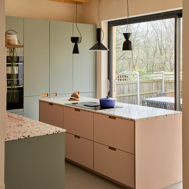 75 Beautiful Kitchen with Terrazzo Benchtops Ideas & Designs - May 2026 ...