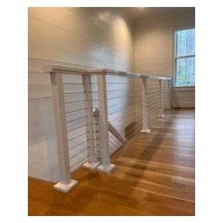 Honorable Mentions - 2022 - Farmhouse inspired stairs and banister ...