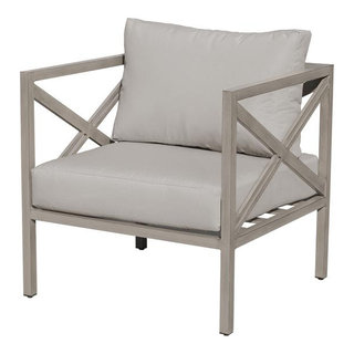 7-4582 Nixon Recliner, Gray - Contemporary - Outdoor Lounge Chairs - by ...