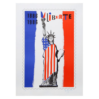 "Liberte" Artwork - Contemporary - Fine Art Prints - by RoGallery | Houzz