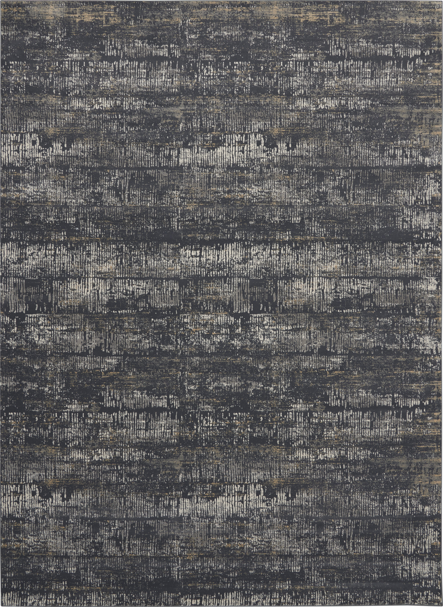 Michael Amini MA90 Uptown UPT03 Area Rug, Charcoal/Grey, 8'10" x 11'10 ...