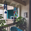 Picasso, Tiffany-Glass Rectangle Window Panel 18X24 - Stained Glass ...