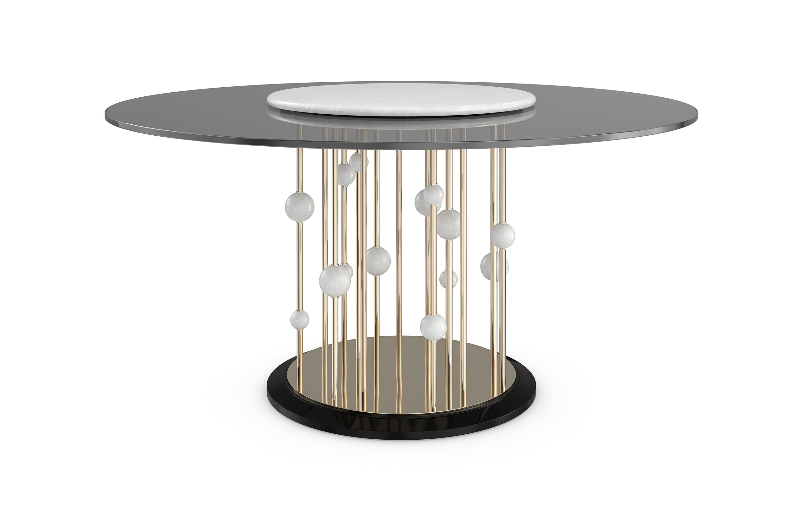 Orbit Dining Table - Contemporary - Dining Tables - by Caracole | Houzz