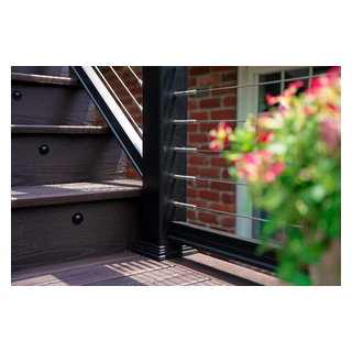 Balcony Deck - Distinction Collection Rustic Walnut and CP315 Composite ...