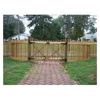 Charming 2X2 Picket and Privacy Fence in Cheltenham, PA - Contemporary ...
