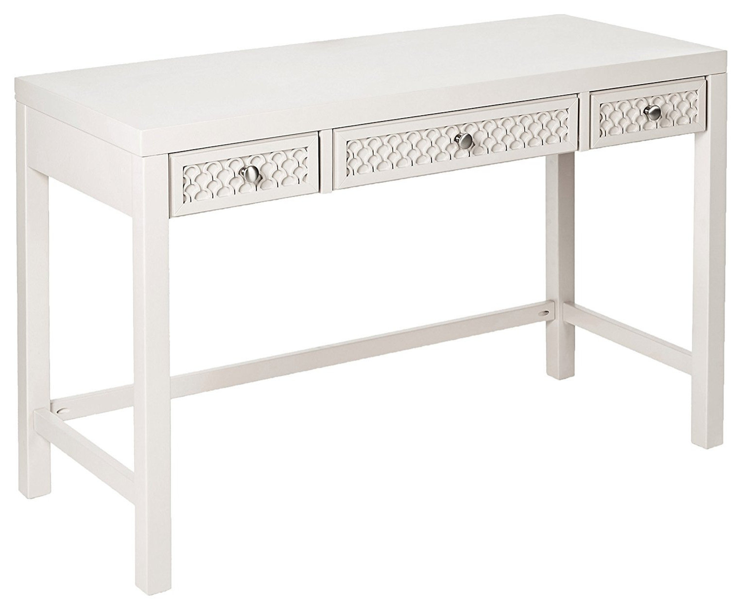 Amanda Three Drawer Writing Desk - Transitional - Desks And Hutches ...