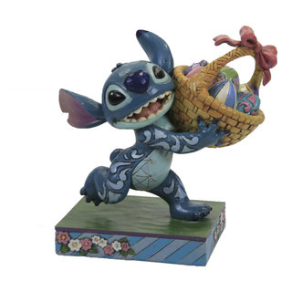 Jim Shore Bizarre Bunny Polyresin Stitch Easter Basket 6008075 - Contemporary - Holiday Accents ...