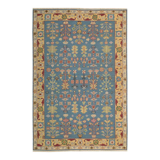 Nourison Nourmak Blue Area Rug, 12'0" x 15'0" - Mediterranean - Area ...