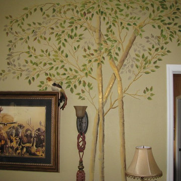 Aspen Tree Stencil - Photos & Ideas | Houzz