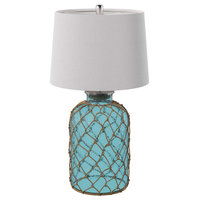 Nautical Net Table Lamp - Beach Style - Table Lamps - by StyleCraft | Houzz