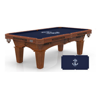Holland US Naval Academy Pool Table - Tapered/Chardonnay - Beach Style ...