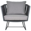 Orion Lounge Chair - Dark Pebble Outdoor Lounge Chair - Modern ...