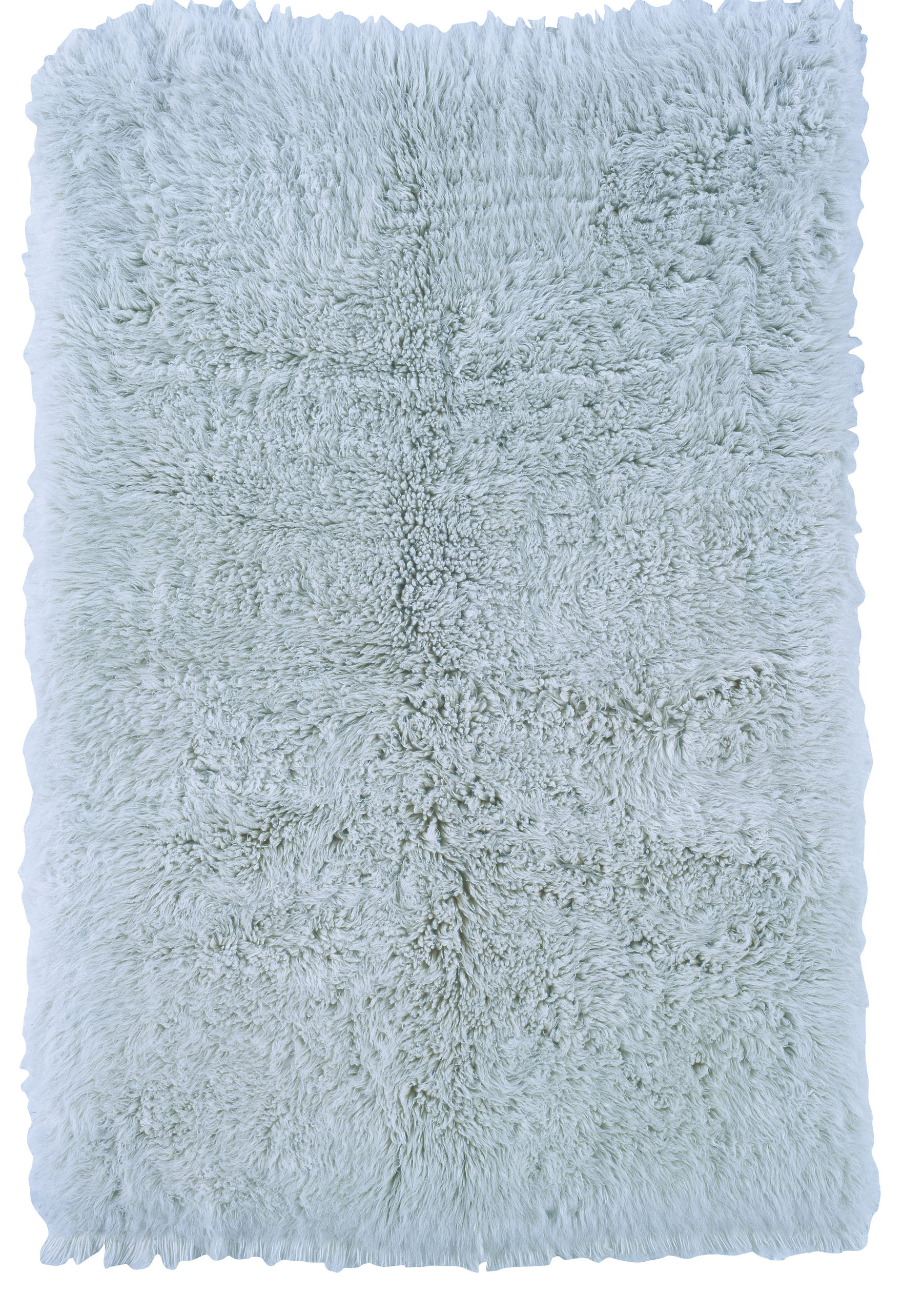 Linon Flokati Rectangular Rug, Pastel Blue, 2'4"x4'3" - Contemporary ...