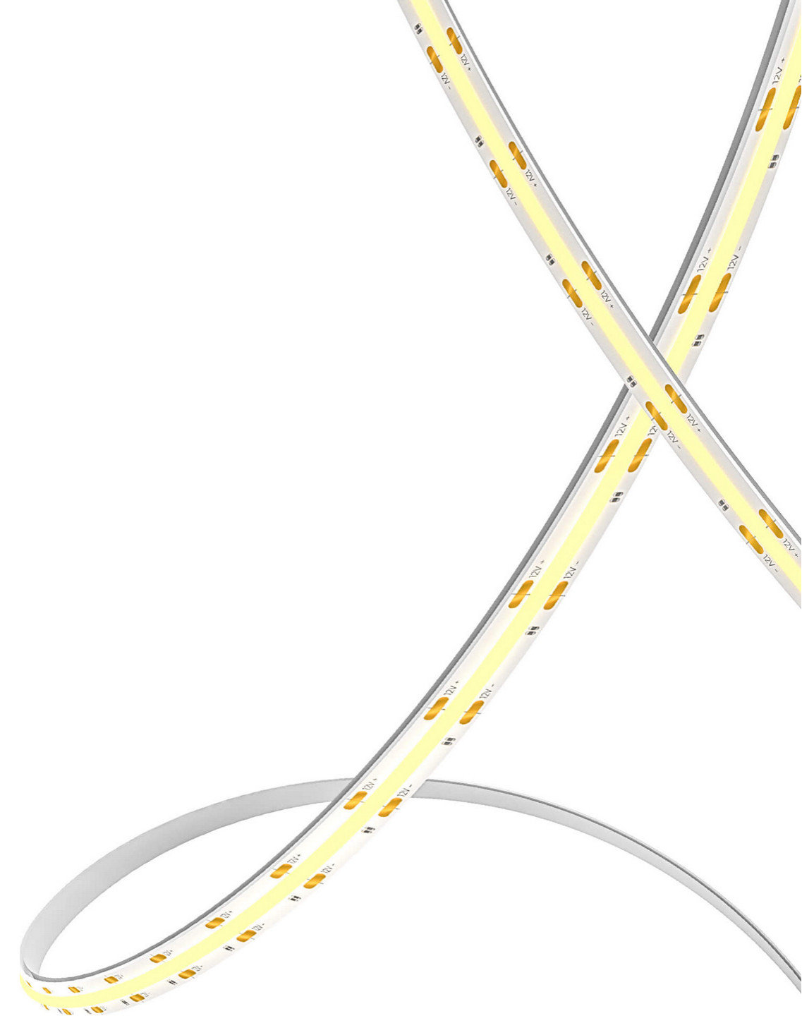 LED Cob Tape Light Kit W/Driver in White - Transitional - Undercabinet ...