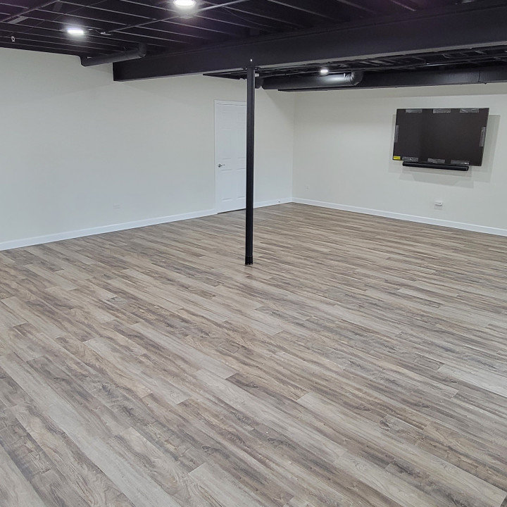 75 Exposed Beam Basement Ideas You'll Love - June, 2025 | Houzz