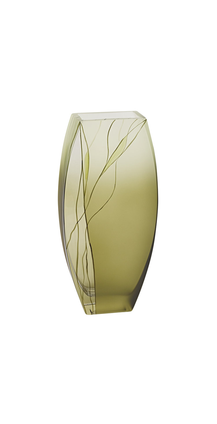 Evergreen Vase, 12.5" - Contemporary - Vases - by Badash Crystal | Houzz
