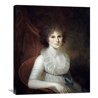 "Portrait of Ann Emily Rush" Artwork, 25.445" x 30" - Traditional ...