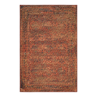 Jericho JC3 Charcoal 10' x 10' Round Rug, 8' x 10' - Contemporary ...