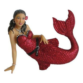 December Diamonds Mermaids Michelle Figurine - Contemporary - Christmas ...