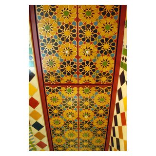 Moroccan powder room - Mediterranean - Dallas - by ARTHOUSE PROJECTS ...