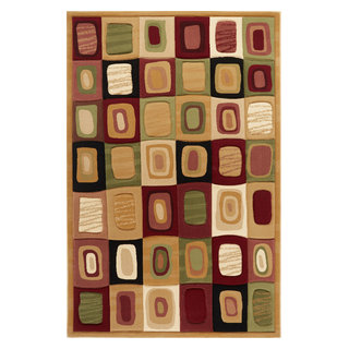 Evolution Area Rug, 5'2"x7'6" - Contemporary - Area Rugs - by Home ...