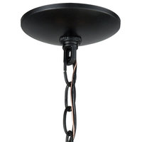 Collins 6-Light Chandelier, Matte Black - Traditional - Chandeliers ...