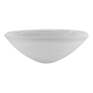 23113-01 Replacement Alabaster Torchiere Lamp Glass 42mm Shade ...