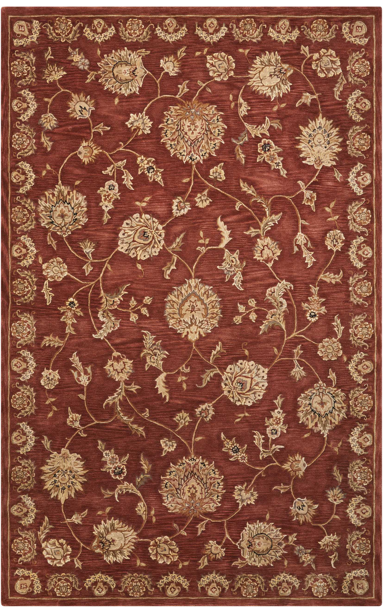 Nourison 2000 Beige Area Rug, 3'9"x5'9" - Traditional - Area Rugs - by ...