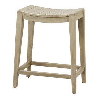 Elmo Wooden Counter Stool - Transitional - Bar Stools And Counter ...