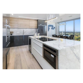 Midtown Penthouse Kitchen - Modern - Kitchen - Atlanta - by Jeanna ...