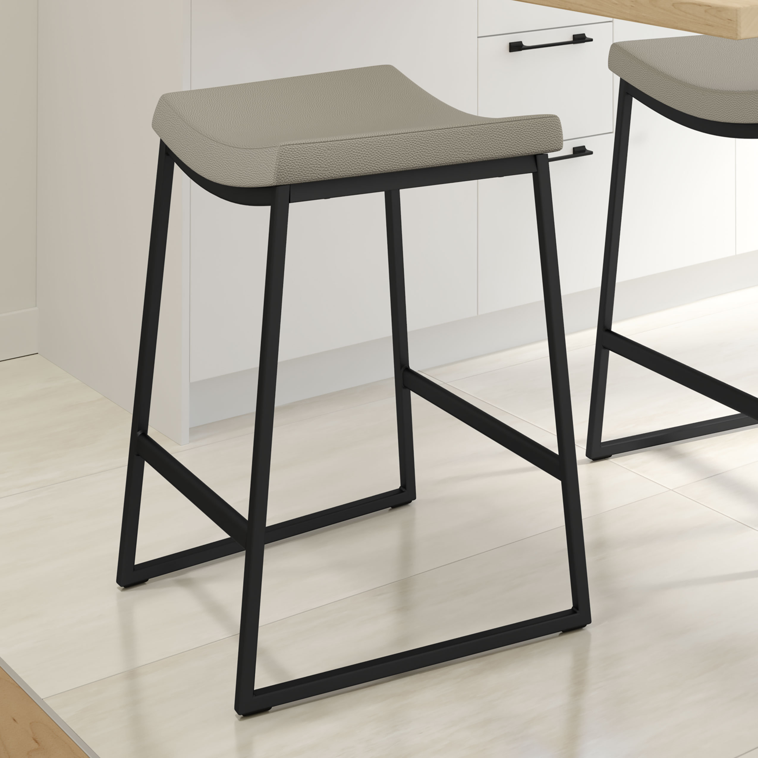 Amisco David Counter and Bar Stool, Counter Height - Industrial - Bar ...