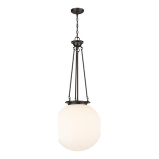 Beacon 1 Light Pendant, Oil Rubbed Bronze - Contemporary - Pendant ...