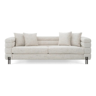 Off-White Fabric Sofa, Eichholtz York - Transitional - Sofas - by OROA ...