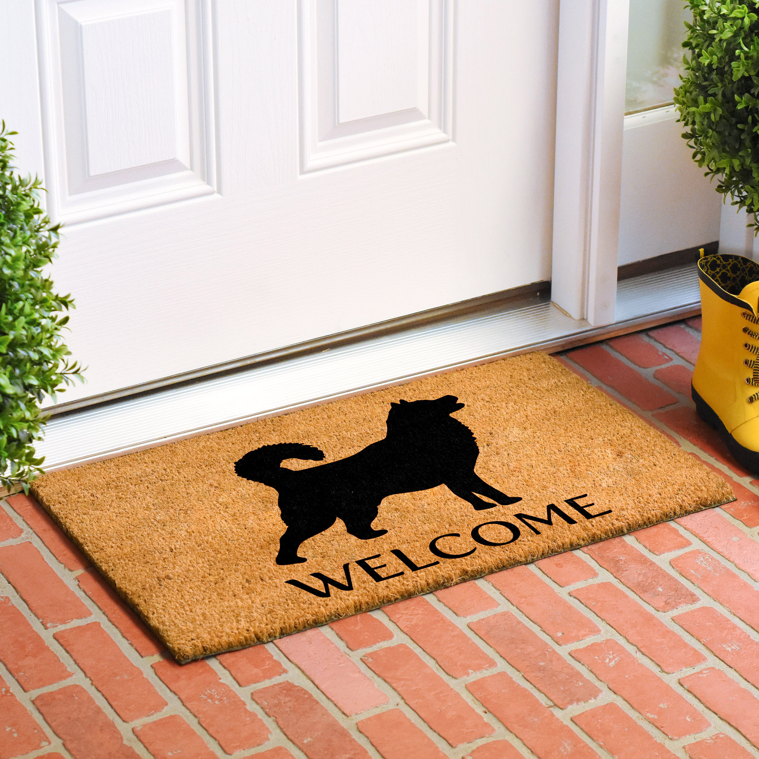 Calloway Mills Alaskan Malamute Doormat, 24"x36" - Contemporary ...