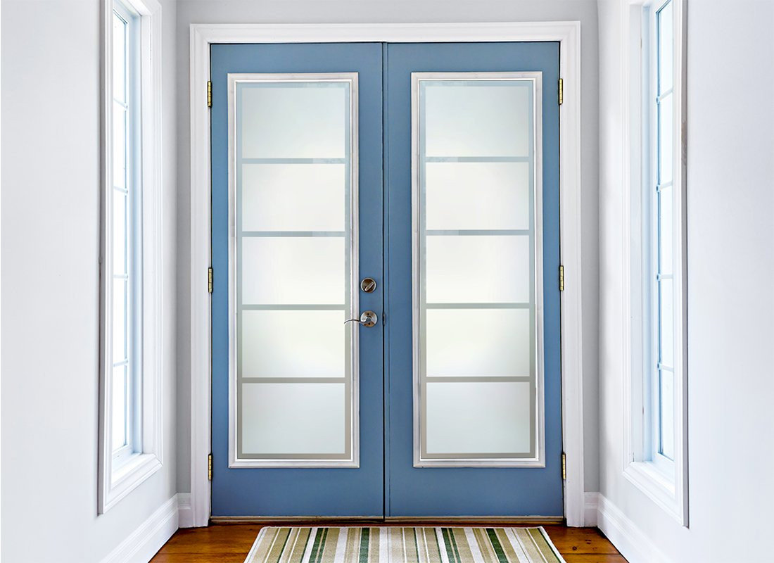 Interior Doors - Grand Tall Frosted Glass Design - 28" x 80 ...