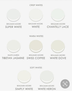 White paint for interior with high LRV?