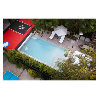 Rustic Urban Design Makes a Splash - Industrial - Pool - Toronto - by ...